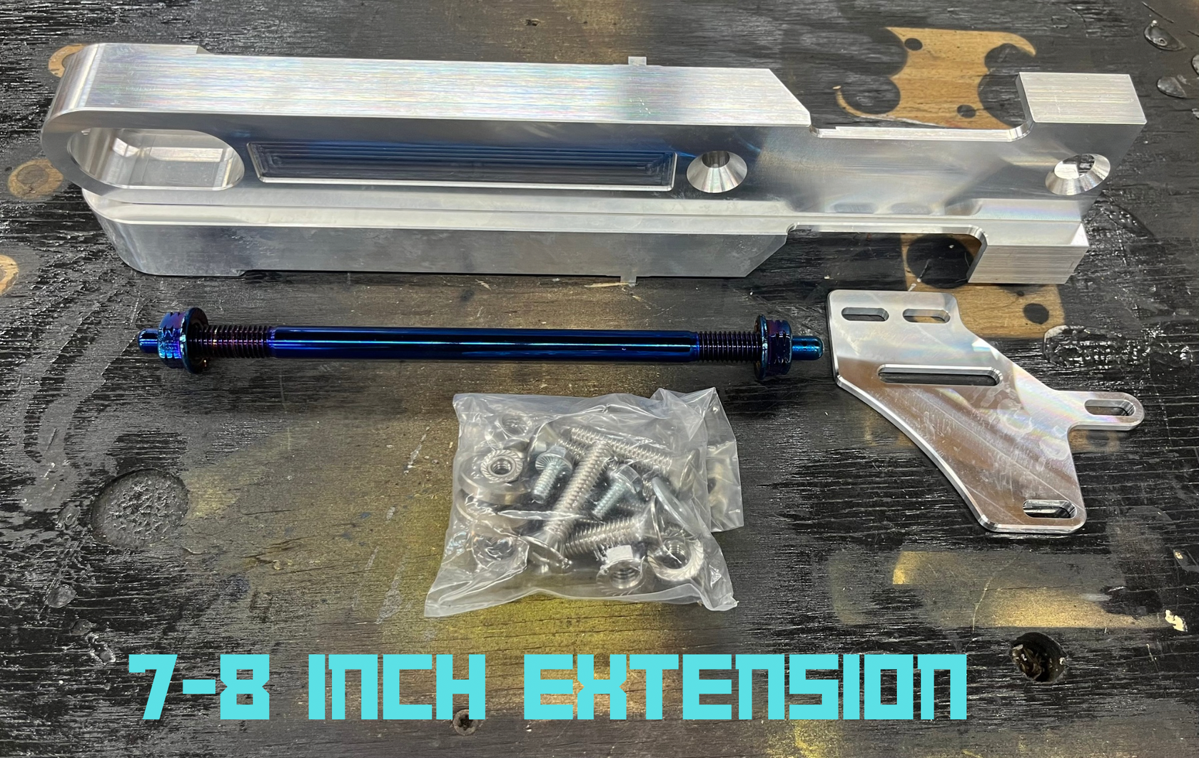 Generic Bolt-on Rear Swing Arm Extensions – Ride or Die R&D